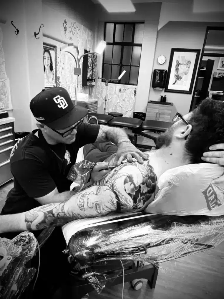 Destruction tattoo - Bronctattooaus.com